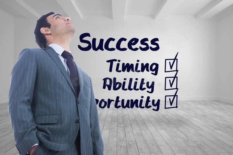 Unsmiling Businessman Standing Stock Image - Image of suit, mixedrace ...