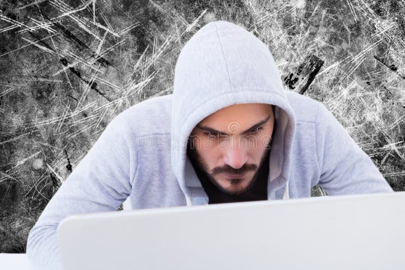 Criminal Looking with Intense Eye Expression Stock Photo - Image of ...