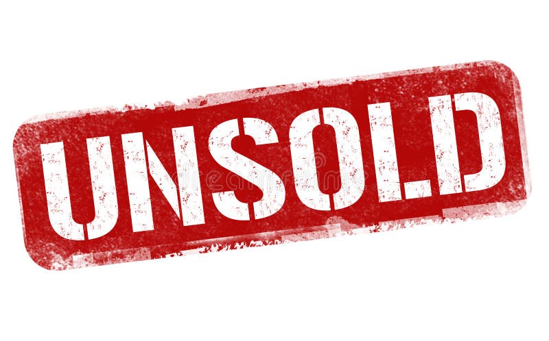 Unsold grunge rubber stamp stock vector. Illustration of unsold - 214923496