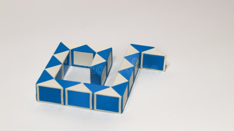 Unsolved and Scrambled Rubik S Cube Stock Image - Image of text, font ...