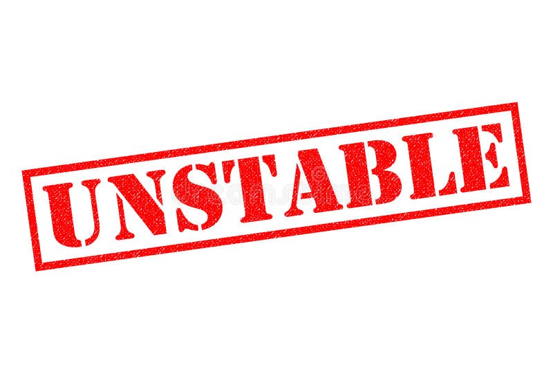Unsteady Unstable stock vector. Illustration of conformist - 46678175 Unsteady Unstable stock vector. Illustration of conformist - 46678175