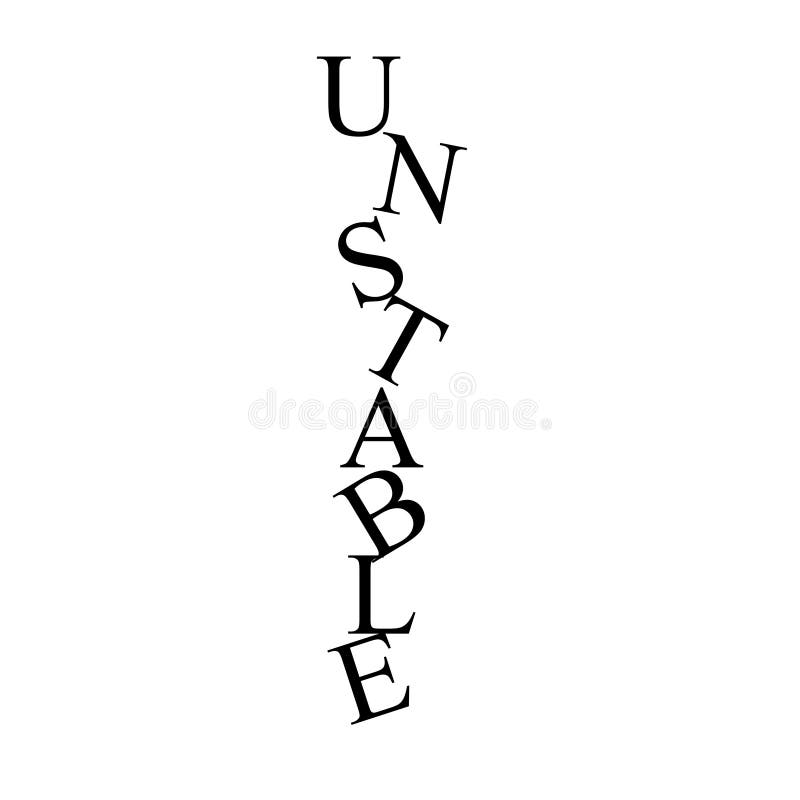 Unstable Text Stock Illustrations – 254 Unstable Text Stock ...