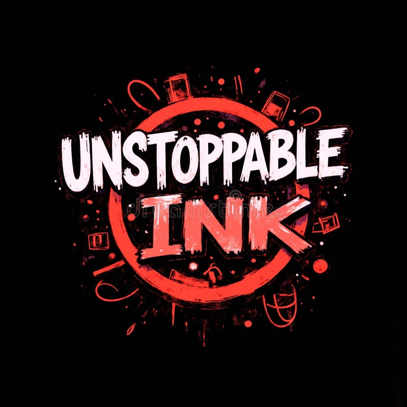 Unstoppable Ink is a Logo for a Company that Sells Ink Stock ...