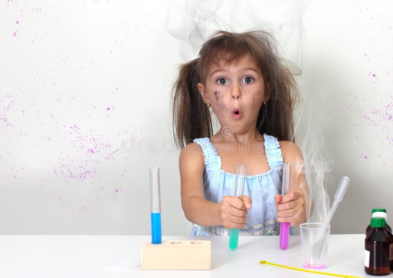 Unsuccessful Chemical Experiment Stock Image - Image of dangerous ...