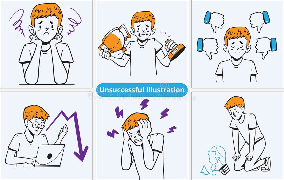 Unsuccessful Illustration: Struggling with Creative Blocks and Design ...