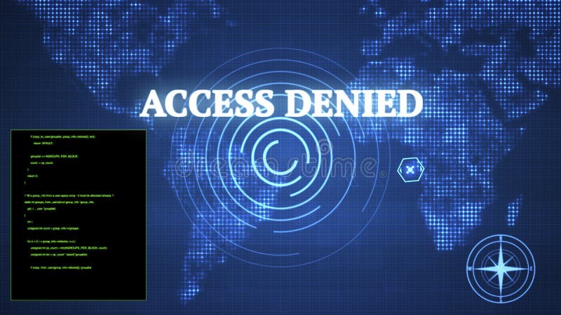 Unsuccessful Malware Hacker Attack on Military Servers Stock ...