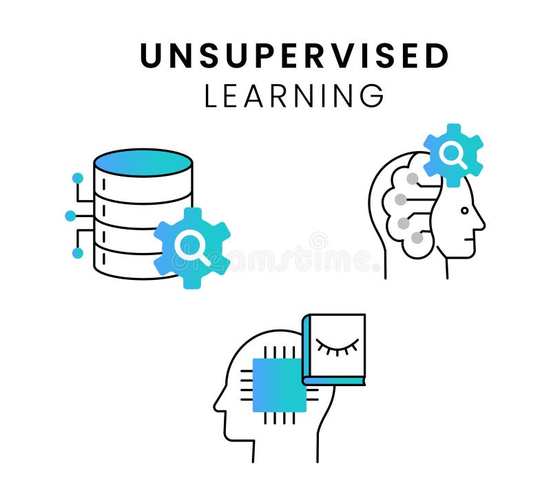 Unsupervised Learning Transparent Icon. Unsupervised Learning Symbol ...