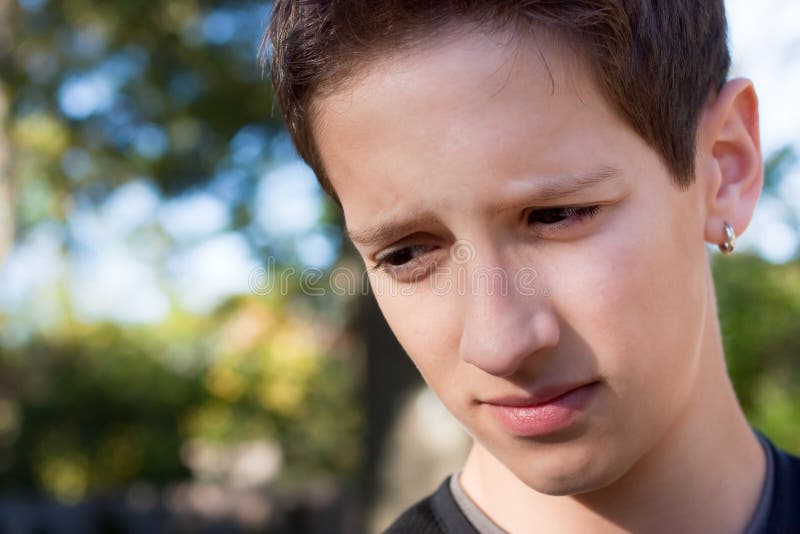 Concerned Child stock image. Image of diverse, cuban - 14343763