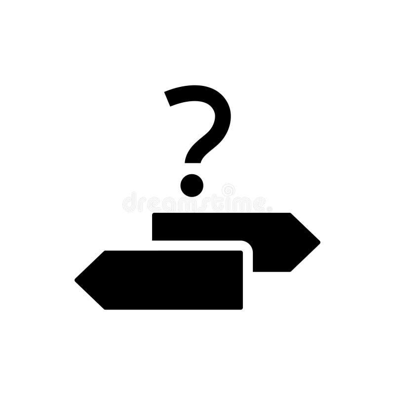 Unsure Icon stock vector. Illustration of sign, vector - 192456216