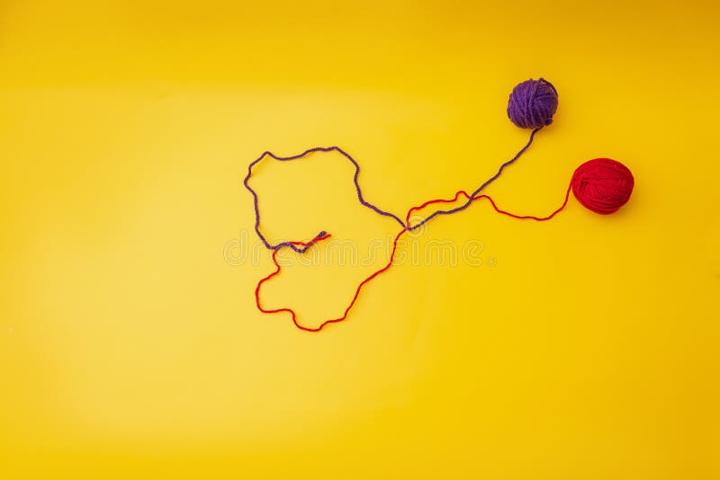 Tangled Untangled String Stock Photos - Free & Royalty-Free Stock ...