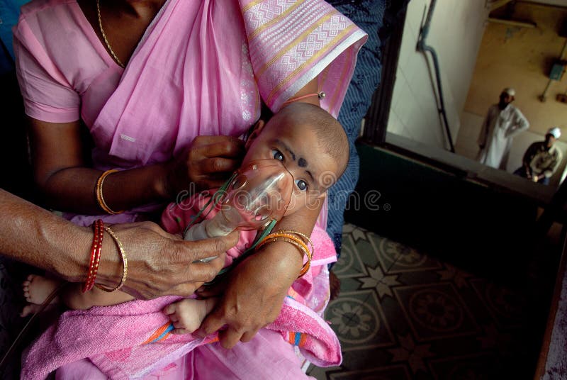 Unterernährte Kinder in Indien Redaktionelles Stockbild - Bild von ...
