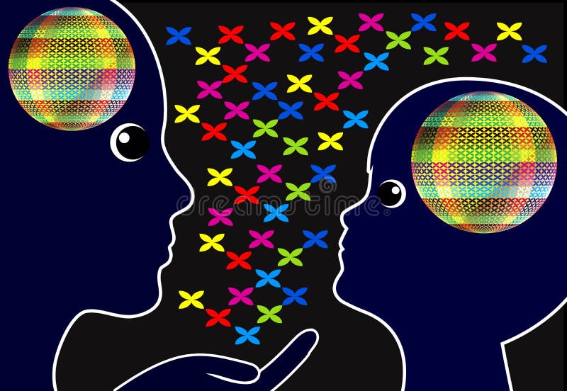 Unterrichtende Kinder Neugier Stock Abbildung - Illustration von ...