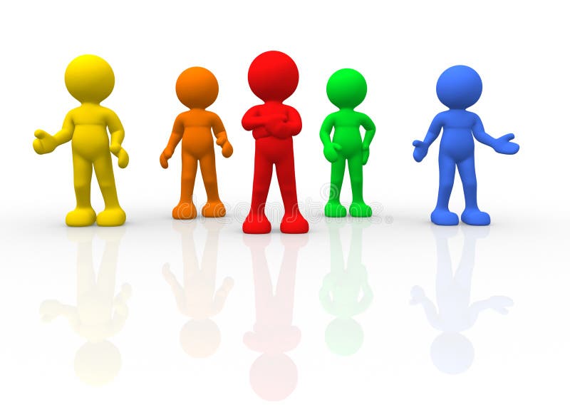 Unterschiedlich stock abbildung. Illustration von form - 23395199