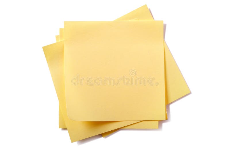 Stack of Yellow Files with Documents on White Background, Top View ...
