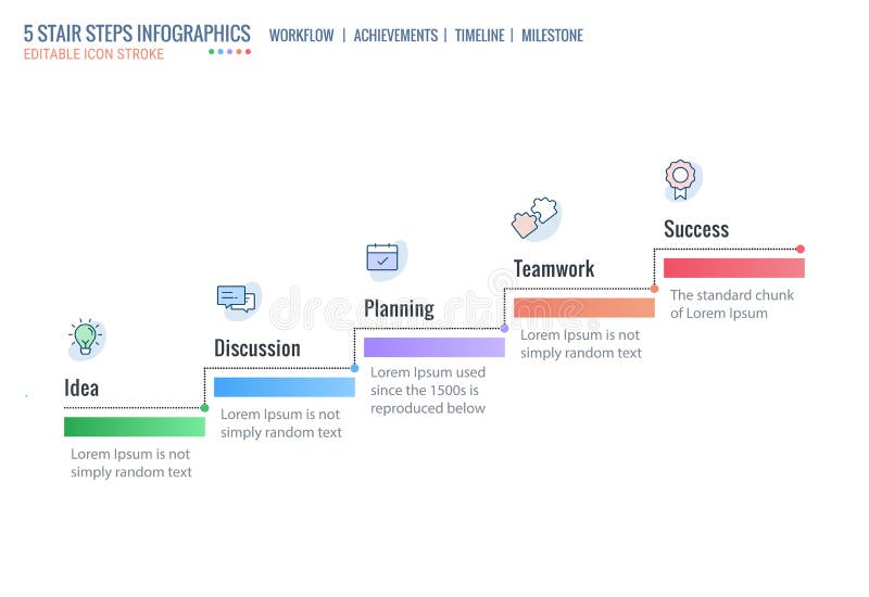 Achievements Infographics, Awards, Trophies, Timeline Infographics ...