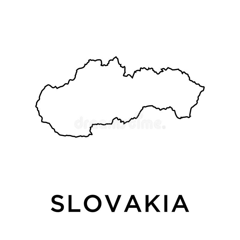 Czech Slovak Map Stock Illustrations – 56 Czech Slovak Map Stock ...