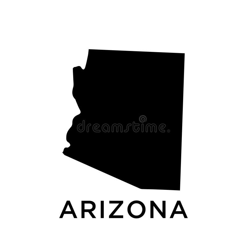 Arizona map icon trendy stock vector. Illustration of country - 177785719