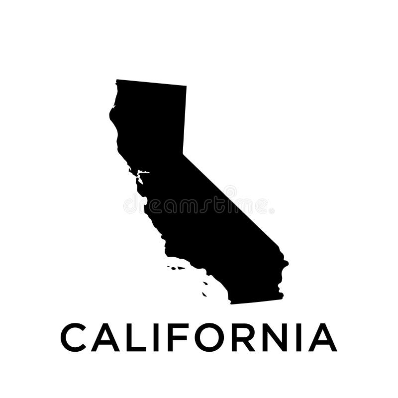 California Map Icon Vector Trendy Stock Vector - Illustration of ...