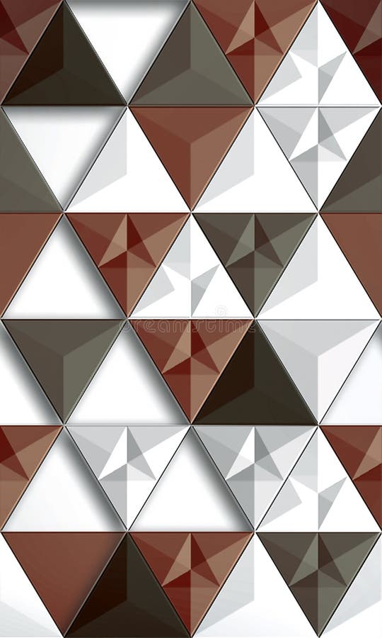 Polygon Abstract Polygonal Wall Art 3d Geometric Triangle Background ...