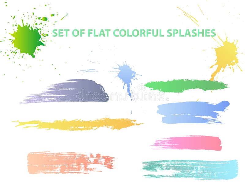 Painted Label Backgrounds Patch. Interior Colors Scheme Samples. Ink ...