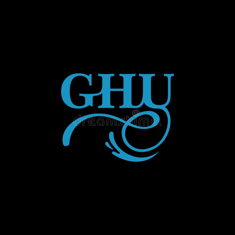 Letter Ghu Monogram Stock Illustrations – 13 Letter Ghu Monogram Stock ...