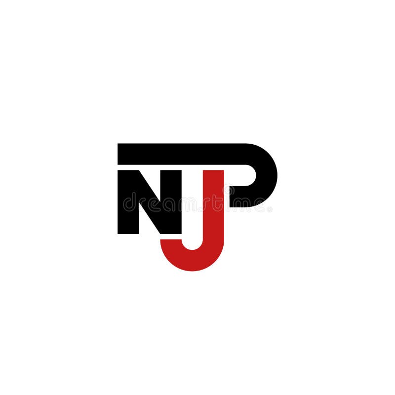 Letter NJP Modern Abstract Brand Industrial Business Logo Stock Vector ...