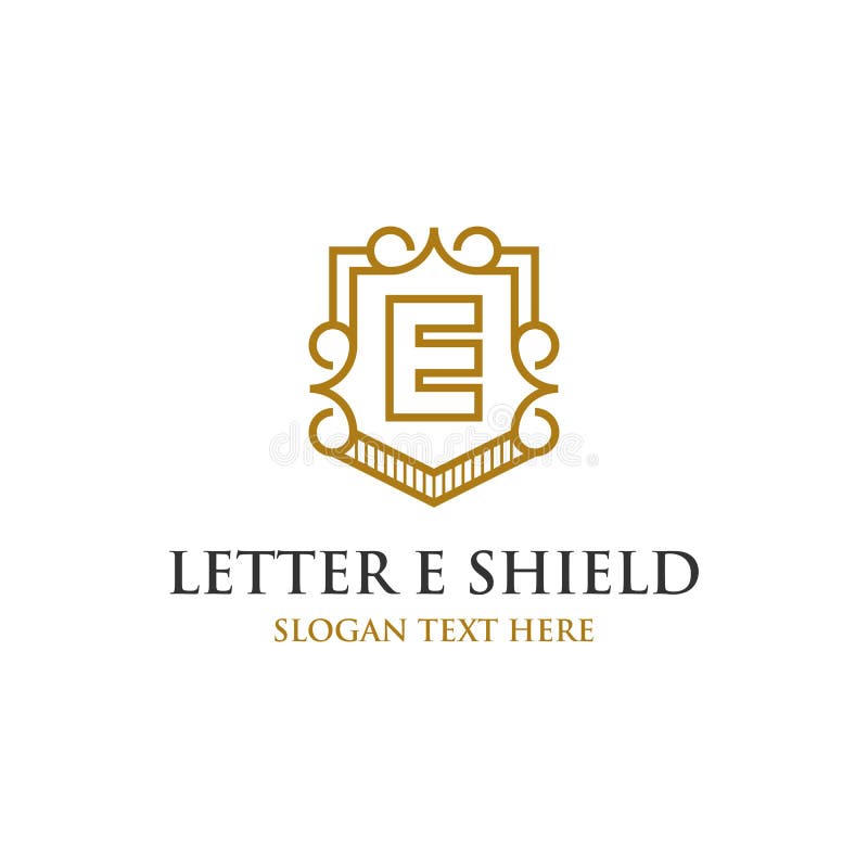 Letter E Shield Stock Illustrations – 1,658 Letter E Shield Stock ...