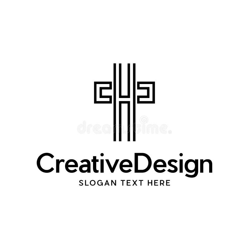 Cross with Church People Union Care Love Logo Design Icon on White ...