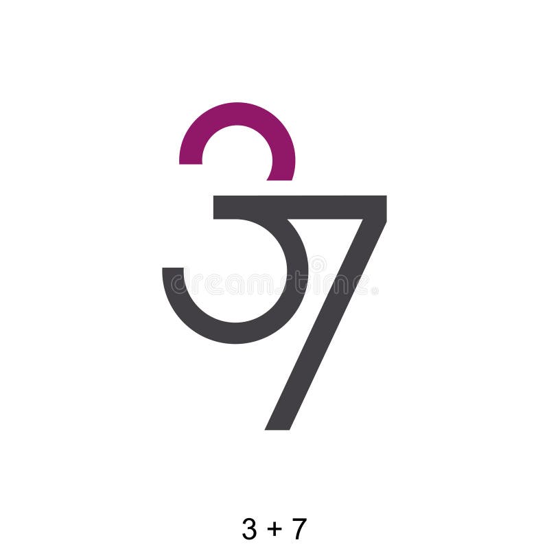 Number 37 for Icon or Logo Ready To Use Stock Vector - Illustration of ...