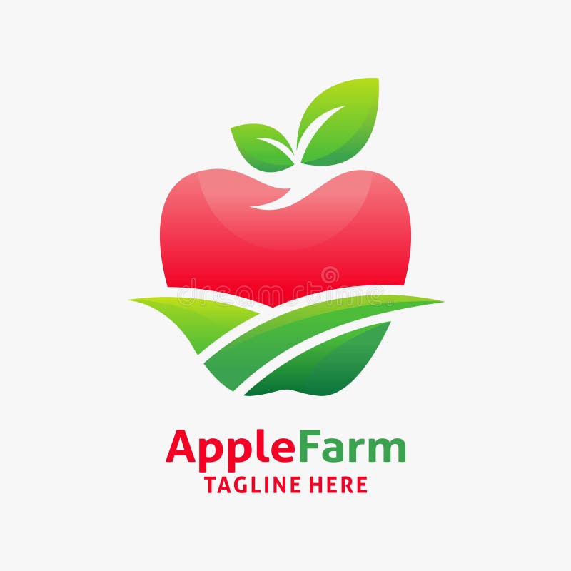 Apple Orchard Logo Design Stock Illustrations – 342 Apple Orchard Logo ...
