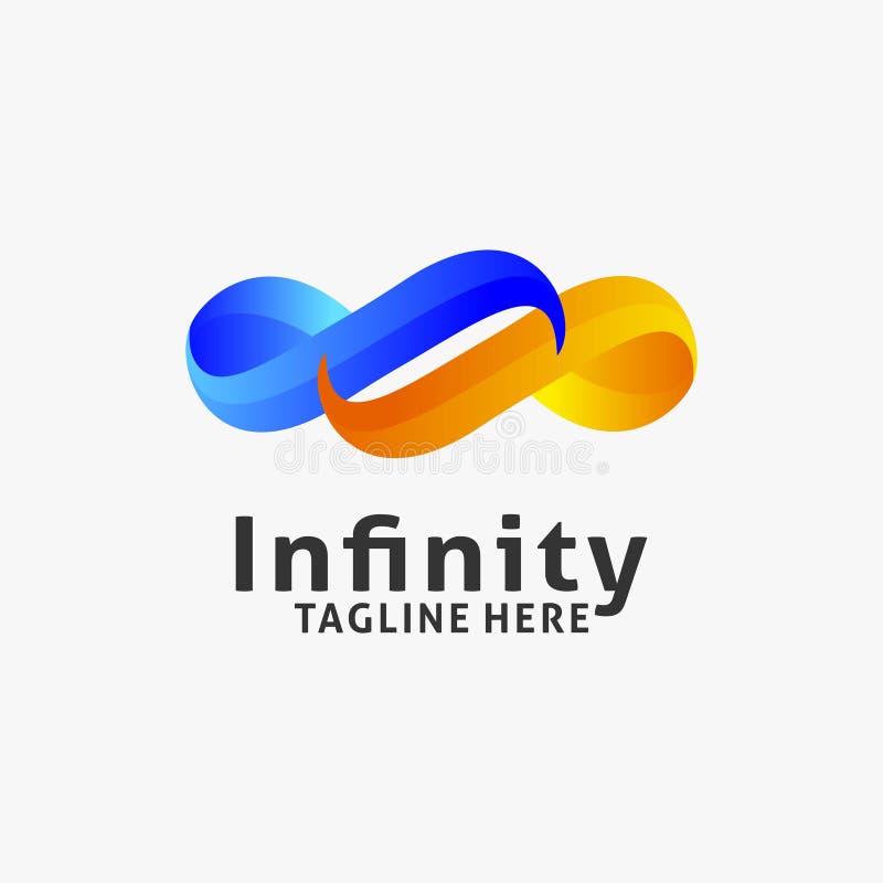 Creative Infinity Logo Design Stock Vector - Illustration of ideas ...
