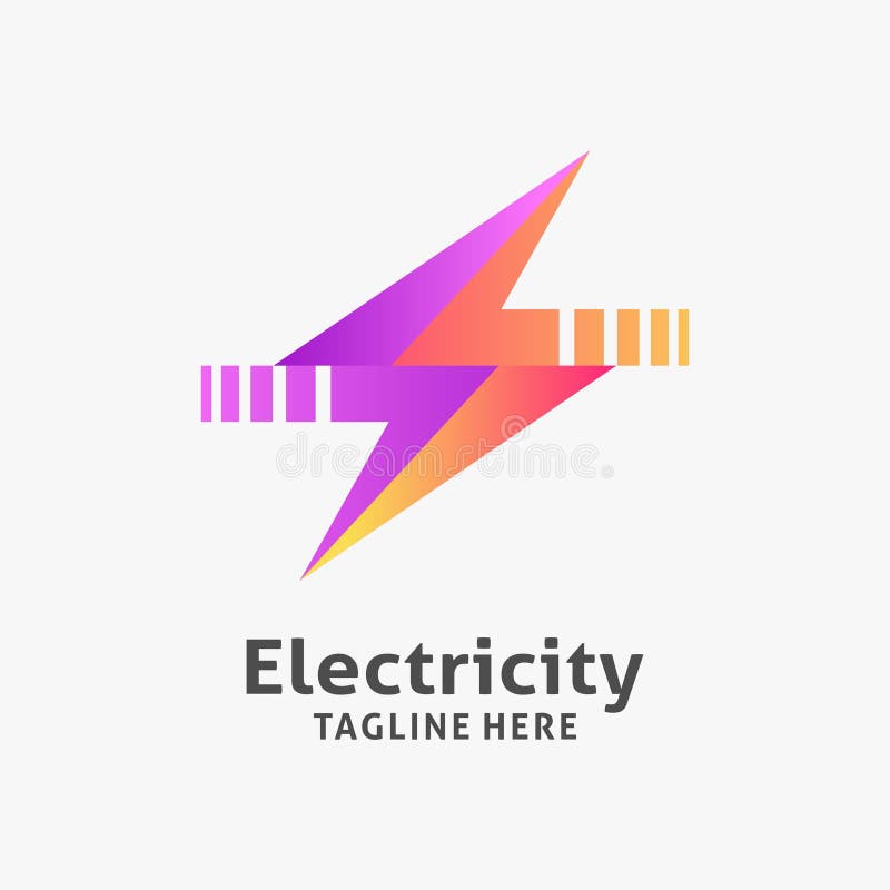 Electrical Flash Logo Design Stock Vector - Illustration of creative ...