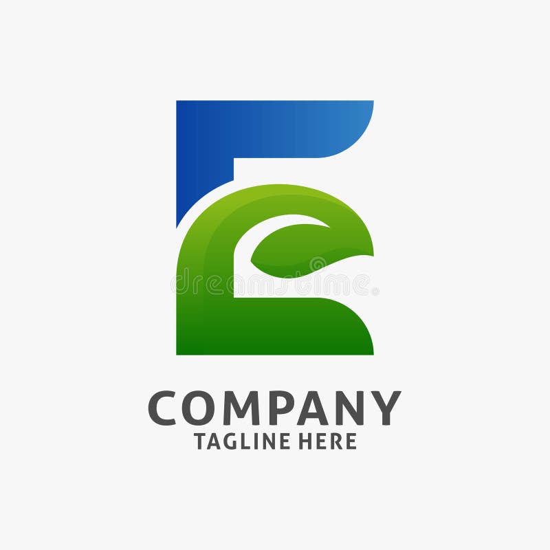 Letter E Leaf Logo Stock Illustrations – 1,668 Letter E Leaf Logo Stock ...