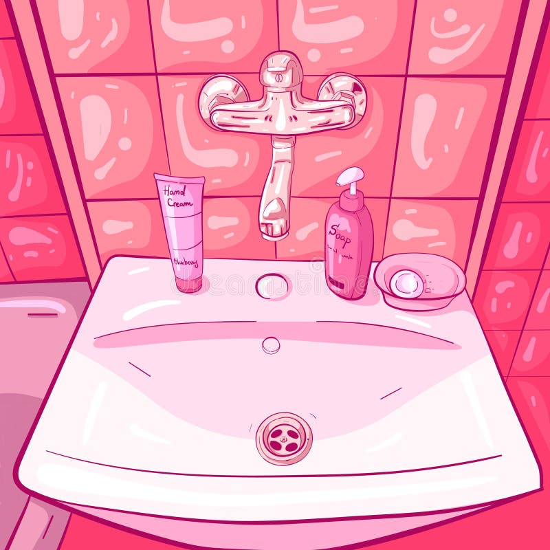 Pink Sink Stock Illustrations – 1,358 Pink Sink Stock Illustrations ...