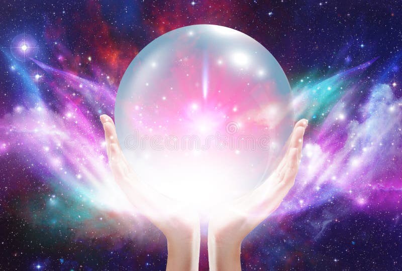 Magic Crystal Globe, Love Spell, Universe, Manifestation, Spiritual ...