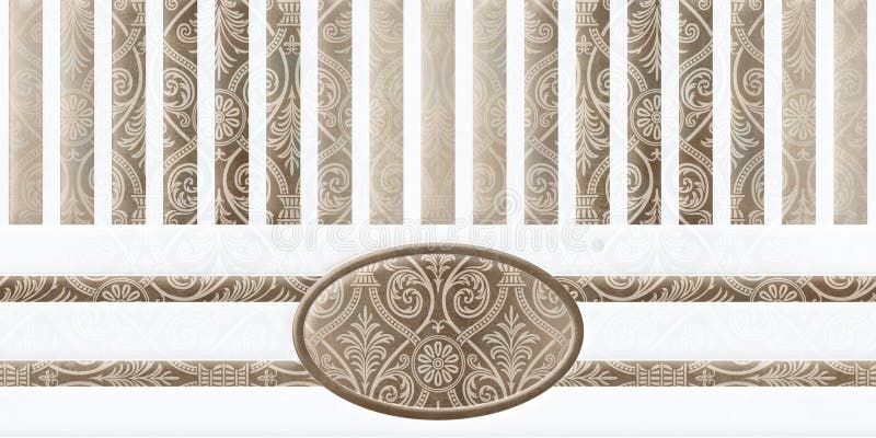 Ceramic Wall Tile Decor with Multi Color Continuous Joint Design. Also ...