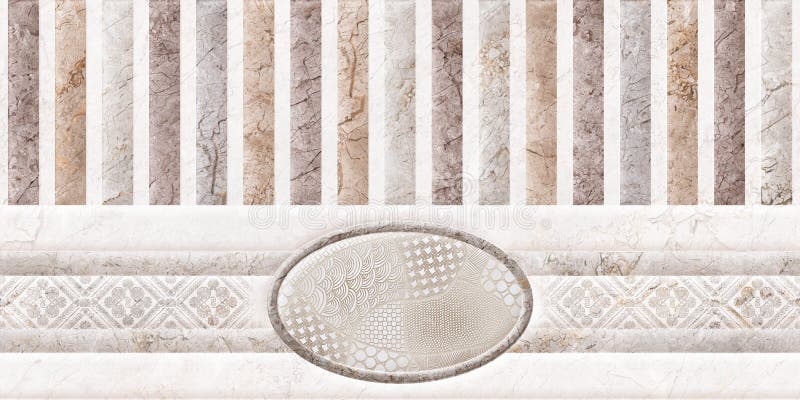 Ceramic Wall Tile Decor with Multi Color Continuous Joint Design. Also ...