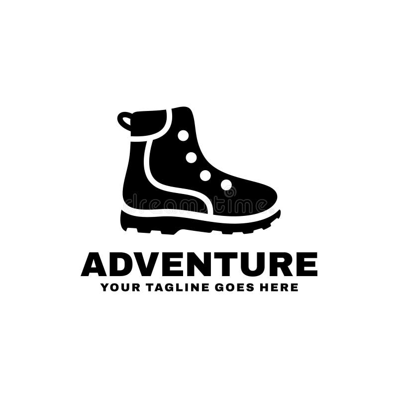 Walking Boot Logo Stock Illustrations – 2,723 Walking Boot Logo Stock ...