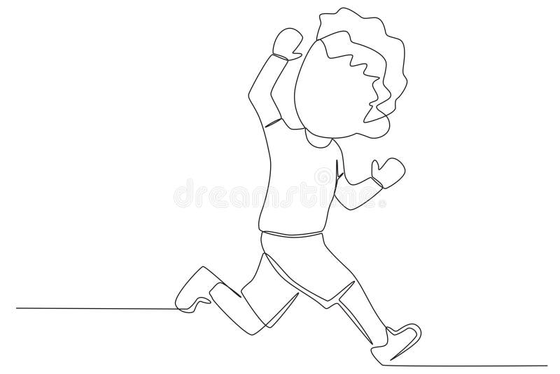 Boy Running Scared Stock Illustrations – 423 Boy Running Scared Stock ...