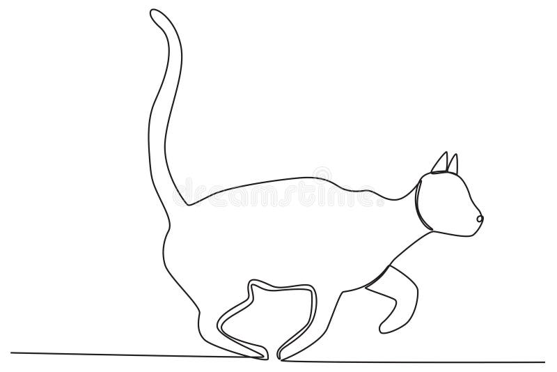 Cat Leg Drawing Stock Illustrations – 376 Cat Leg Drawing Stock ...
