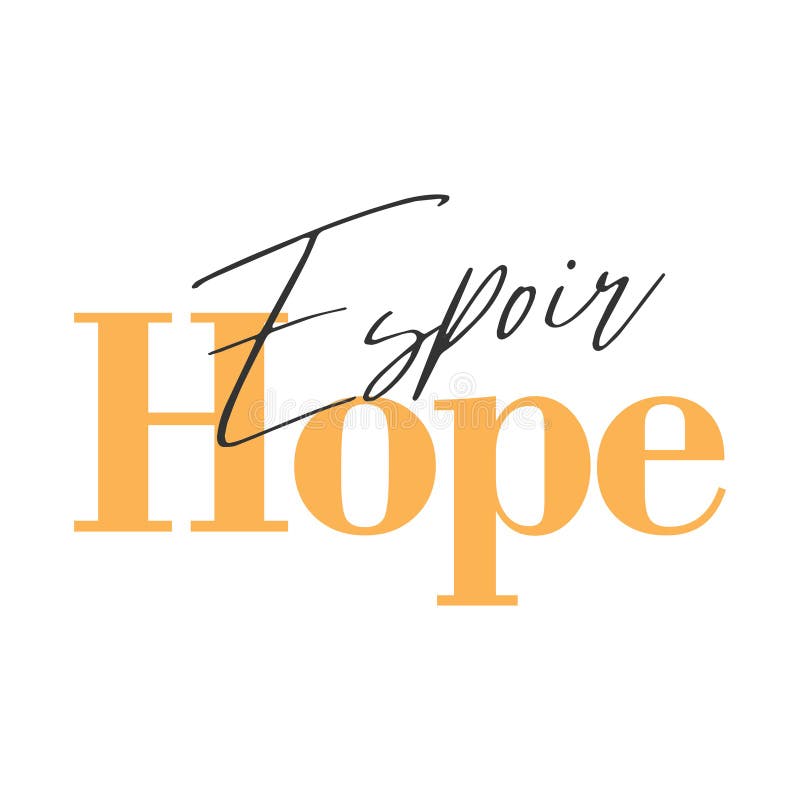 Espoir French Stock Illustrations – 2 Espoir French Stock Illustrations ...