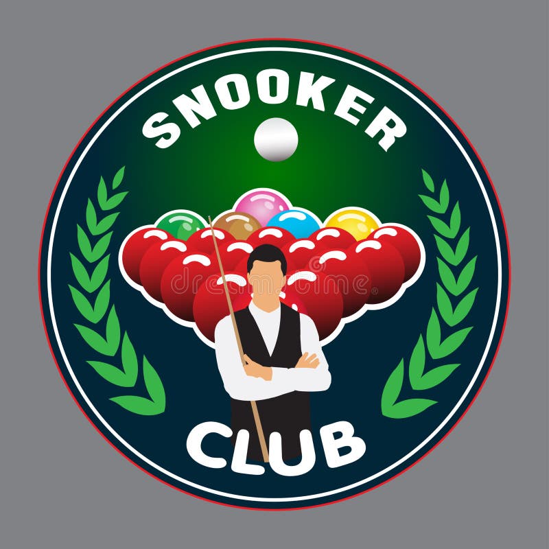 Snooker Club Logo, stock vector. Illustration of graphic - 299084091