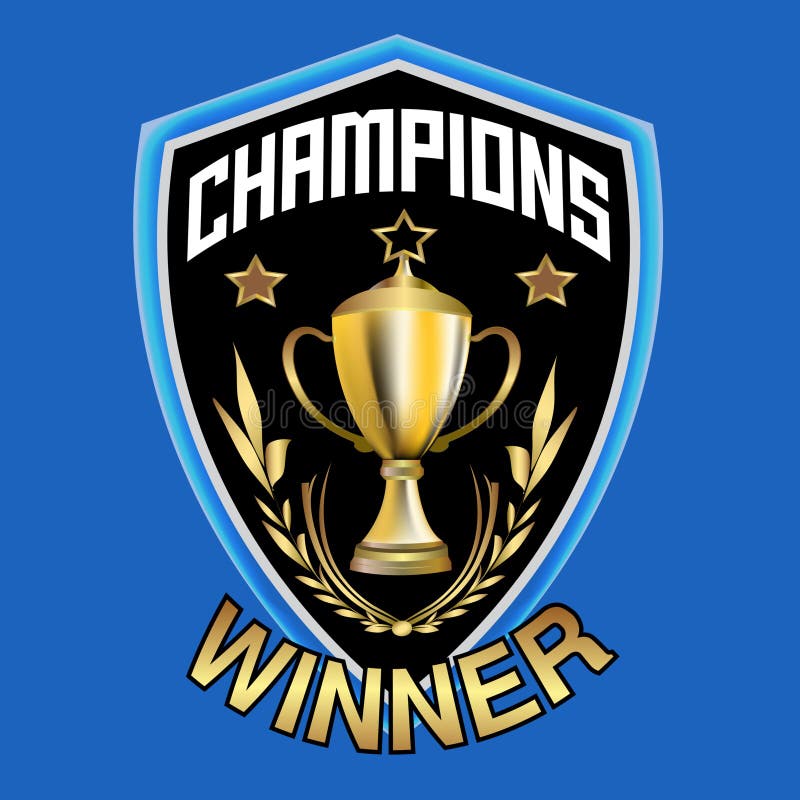 Champions winner, stock vector. Illustration of achievement - 300070089