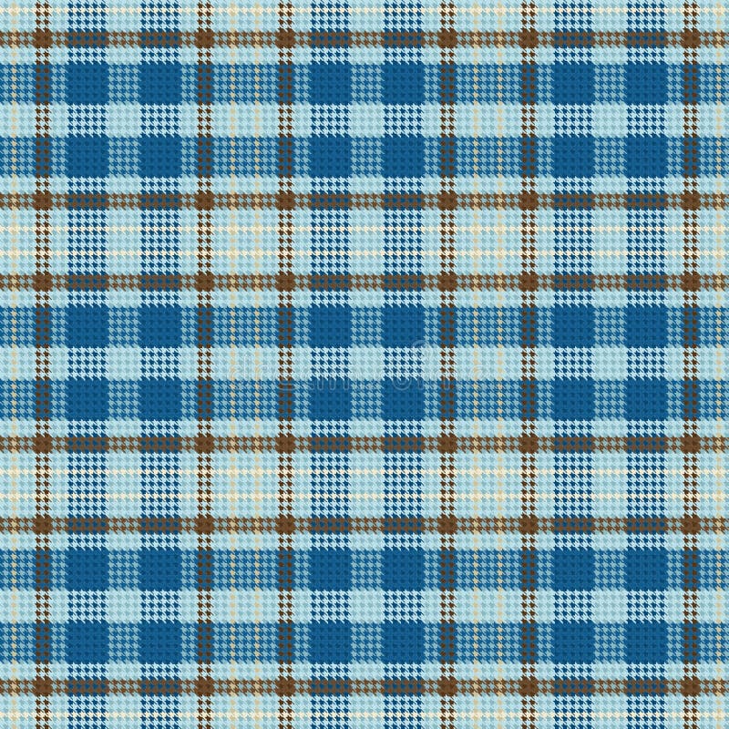 Seamless Houndstooth Tartan Pattern 119 Stock Vector - Illustration of ...