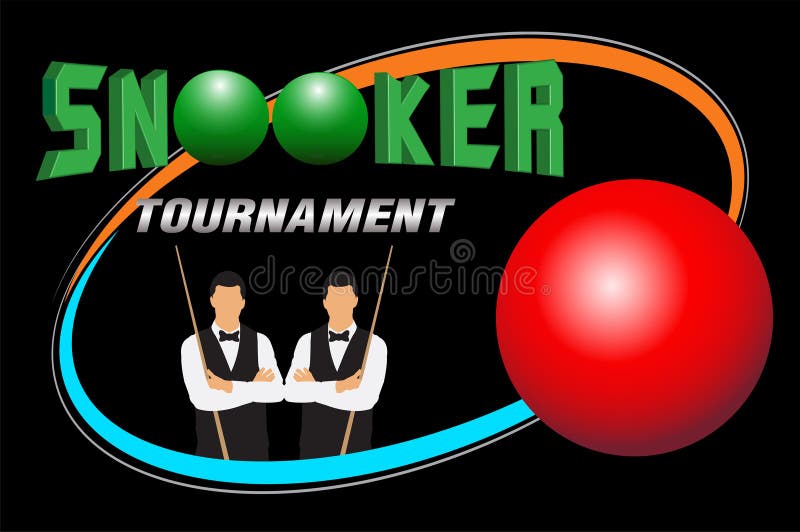 Snooker tournament, stock vector. Illustration of banner - 321855714