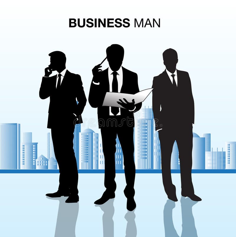 Business man stock vector. Illustration of corporate - 336545216