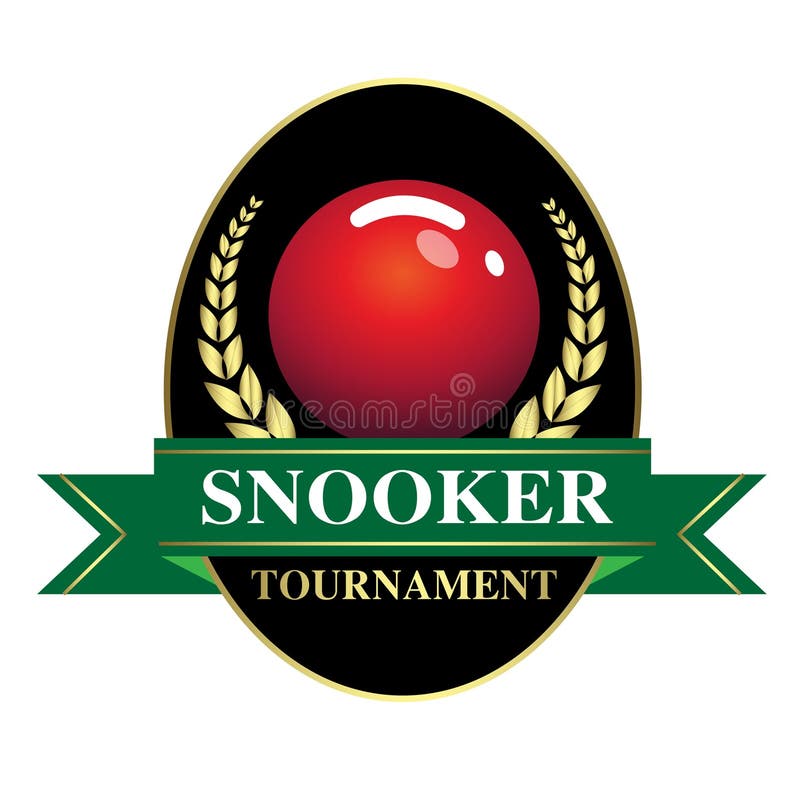 Snooker Tournament stock vector. Illustration of signage - 352273754