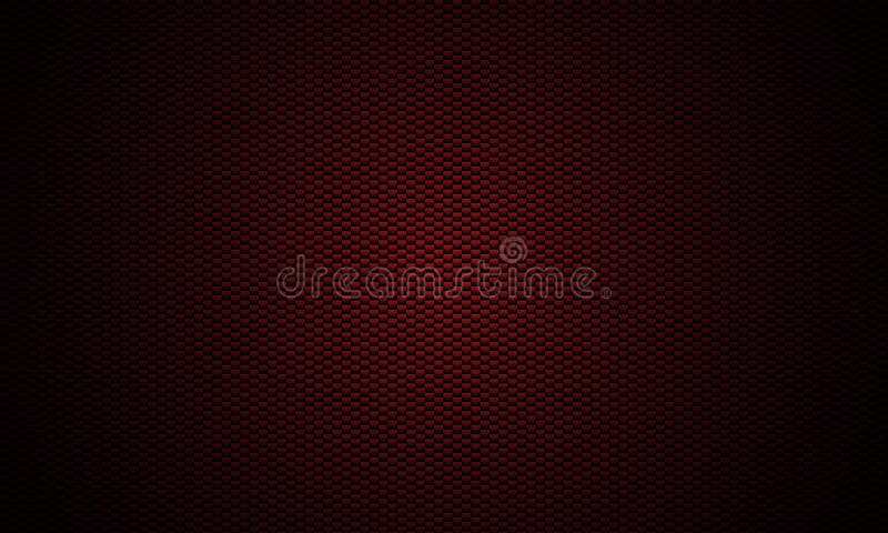 Abstract Red Carbon Fiber Texture Background Stock Image - Illustration ...