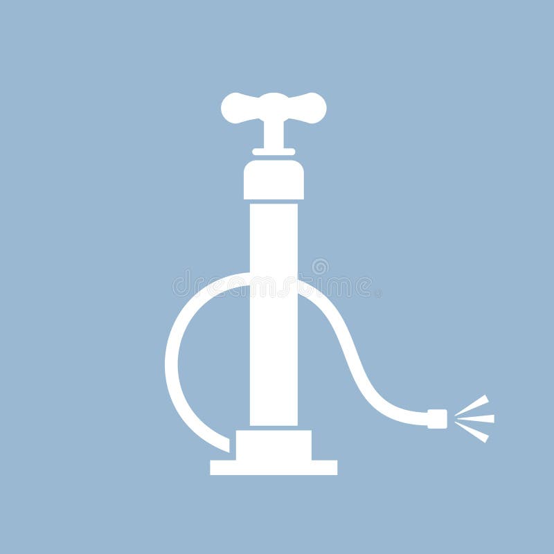 Air pump vector sign stock vector. Illustration of line - 139761988