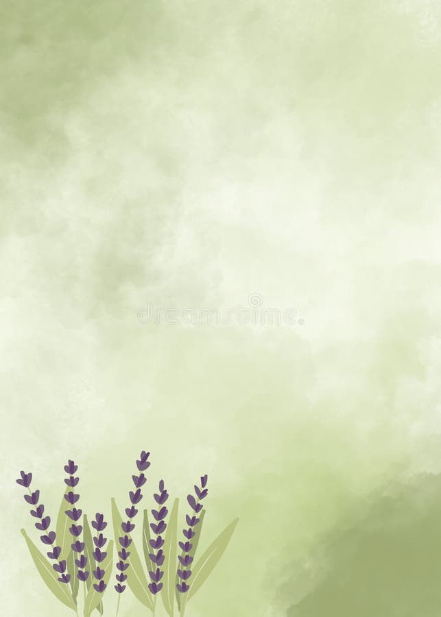 Aesthetic Beautiful Water Color Background Stock Illustration ...